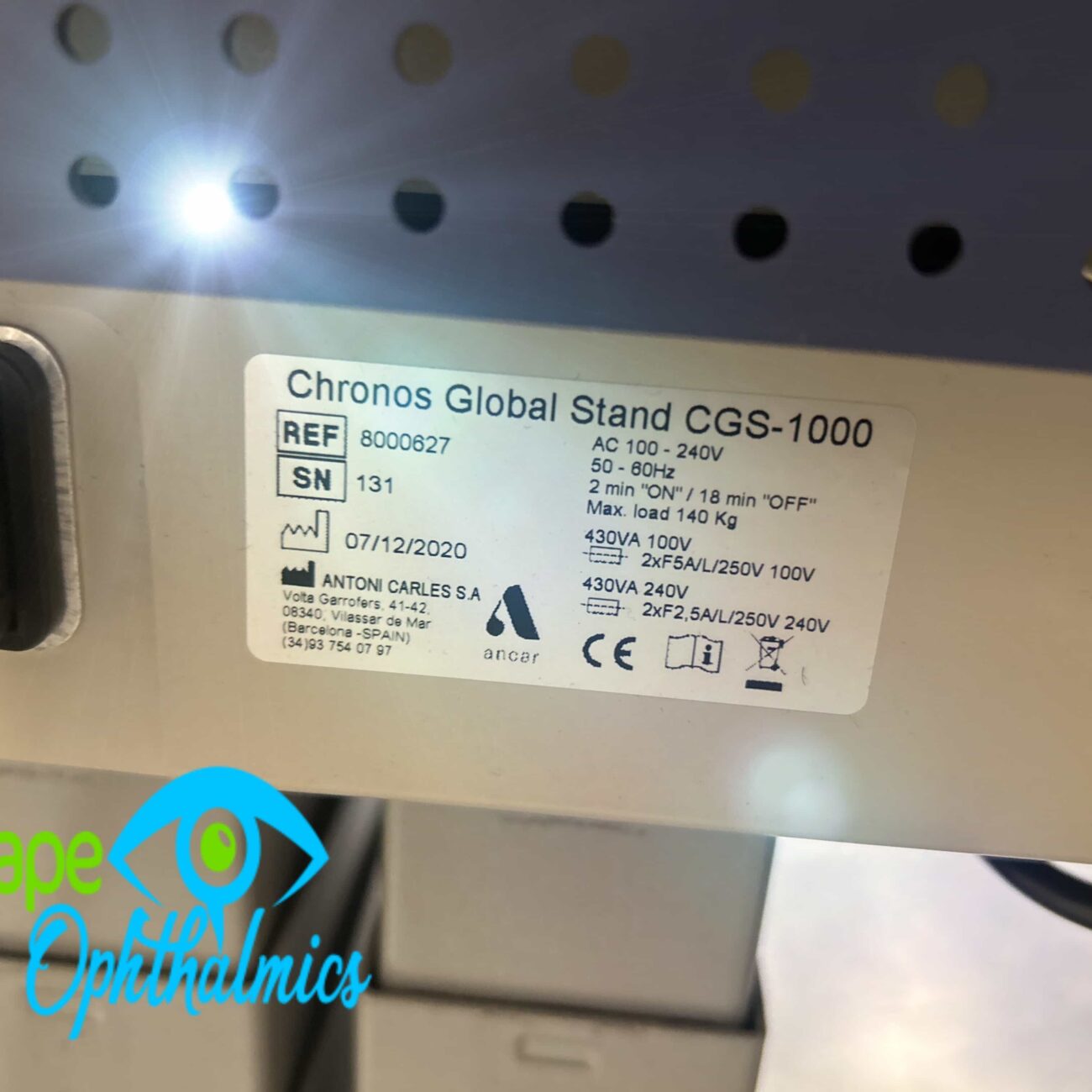 Chronos Automated Binocular Refraction System from Topcon