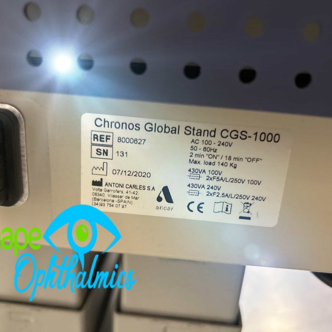 Chronos Automated Binocular Refraction System from Topcon