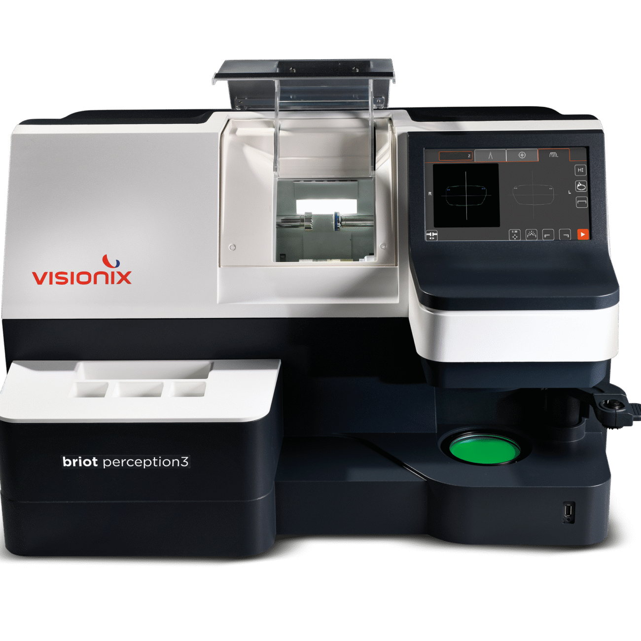 Nidek LE 1200 Patternless Lens Edger | shapeophthalmics.com